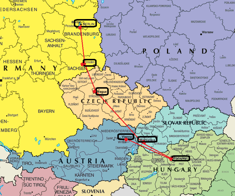 BİDÜNYA GEZMECE : ORTA AVRUPA GEZİSİ - 1 ( HAZIRLIKLAR - BERLİN )