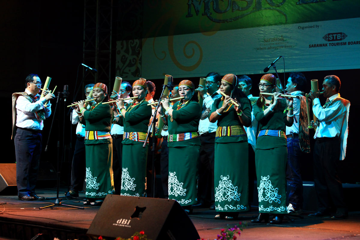 Opening Night for Borneo World Music Expo 2013 - NTGravity Zone