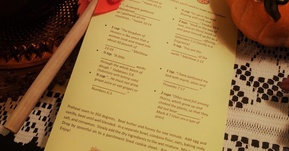 Scripture Cookies