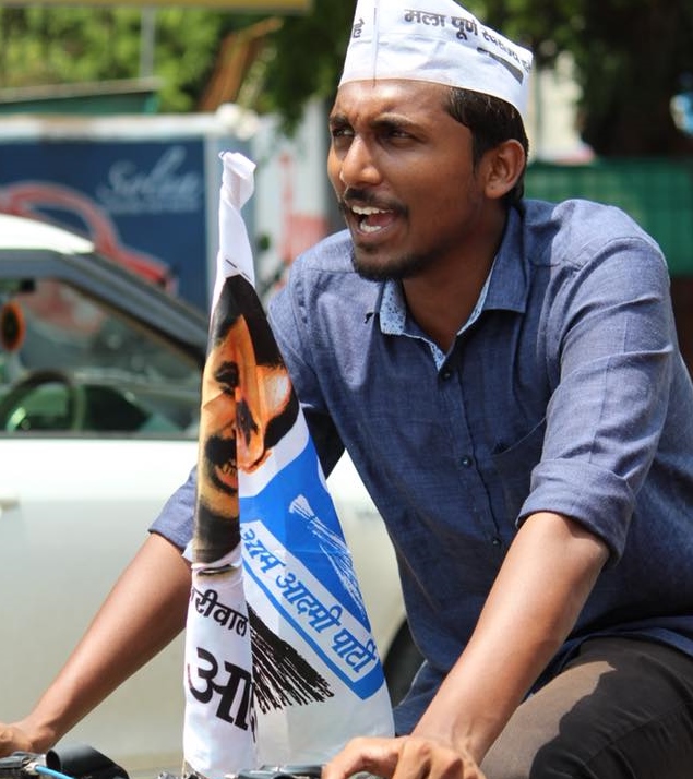 Meet Ajinkya Shinde A Volunteer Turned Aap Maharashtra Youth Wing Convenor Adis Blog