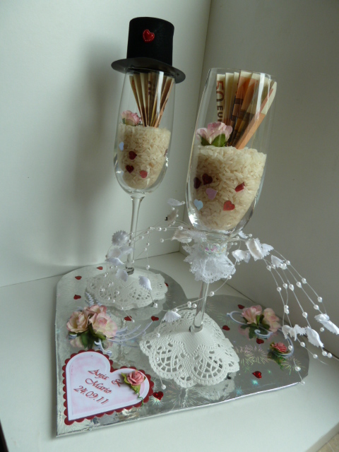 Petras-Bastelplatz: Geldgeschenk Hochzeit