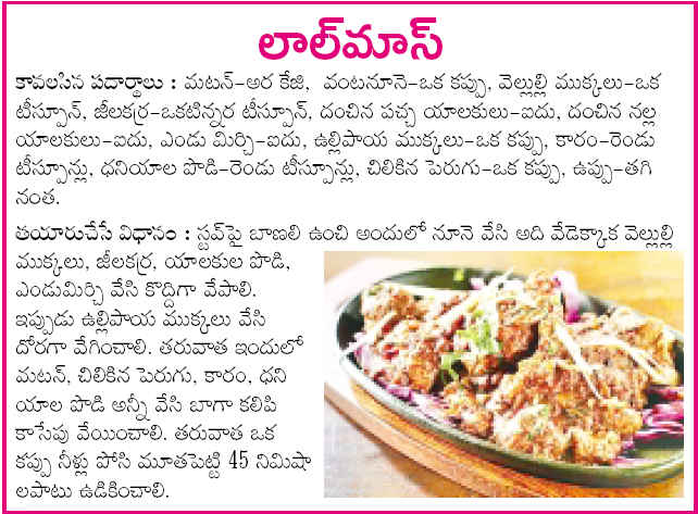 TELUGU WEB WORLD: SPECIAL NORTH INDIAN OLD DELHI DISHES/RECIPES IN ...