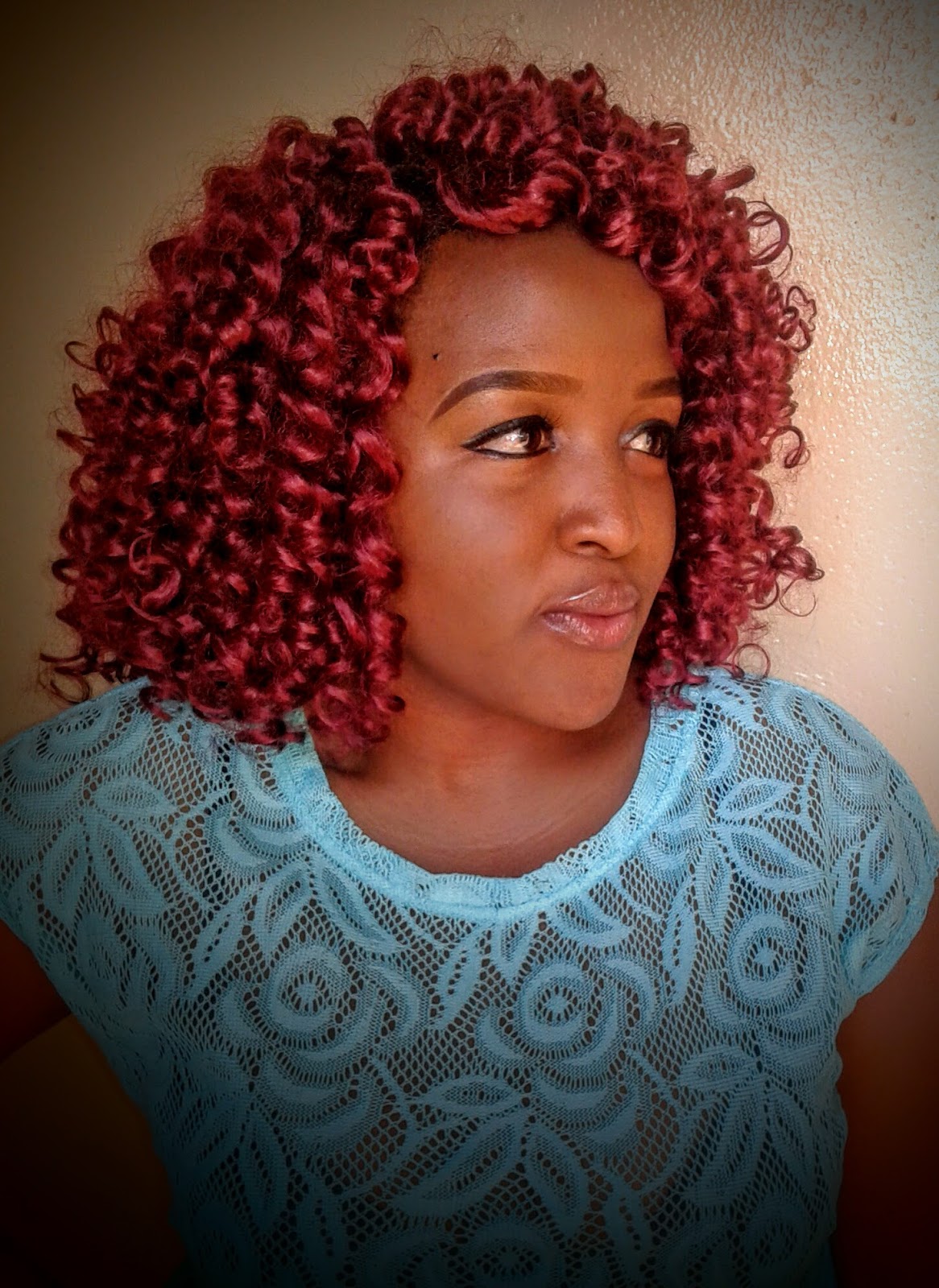 Dixie BW: HOW TO MAKE A CROCHET BRAID WIG - GO RED OR GO HOME