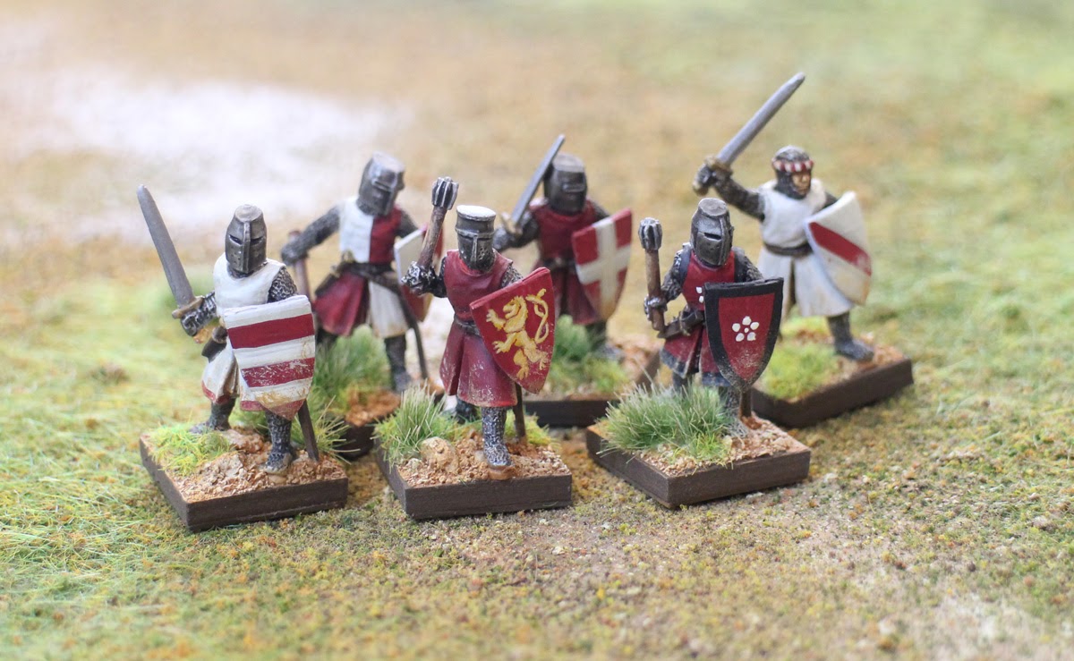 1000 Foot General: Crusader Miniatures Foot Knights