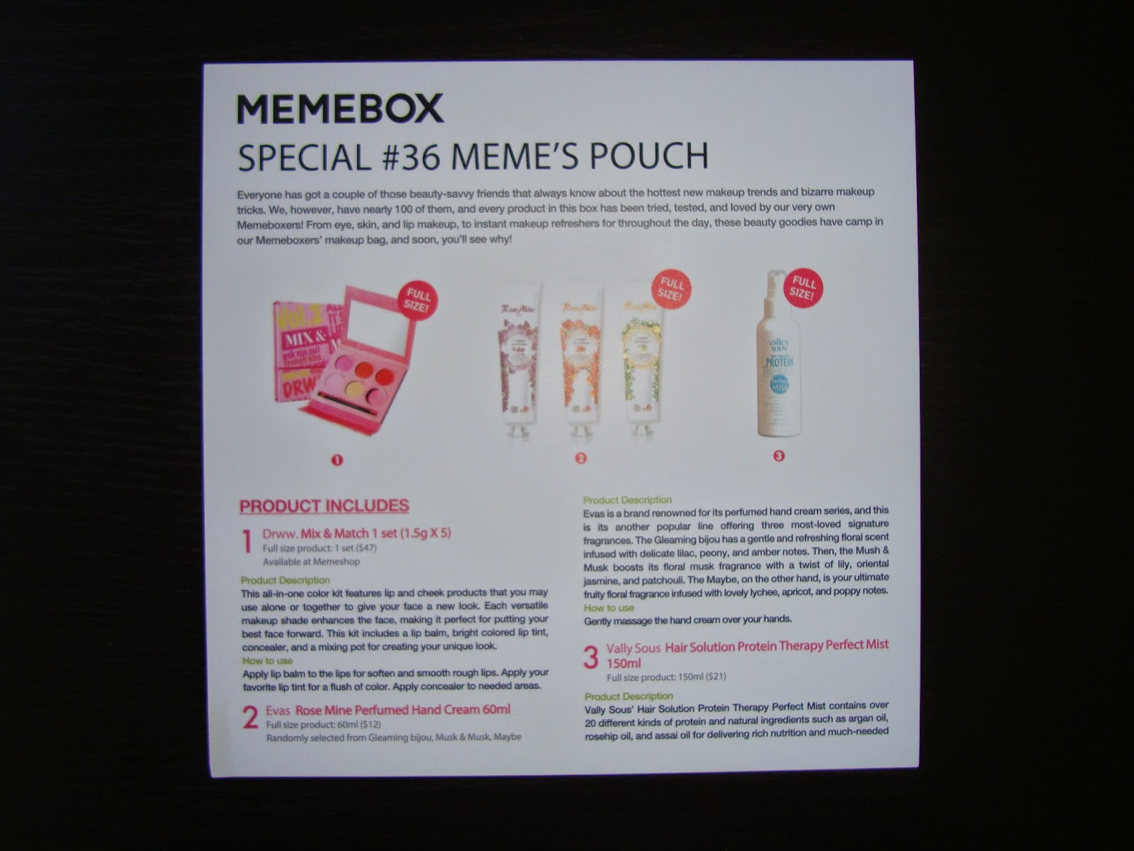 little white truths: Memebox Special #36 Meme's Pouch - review