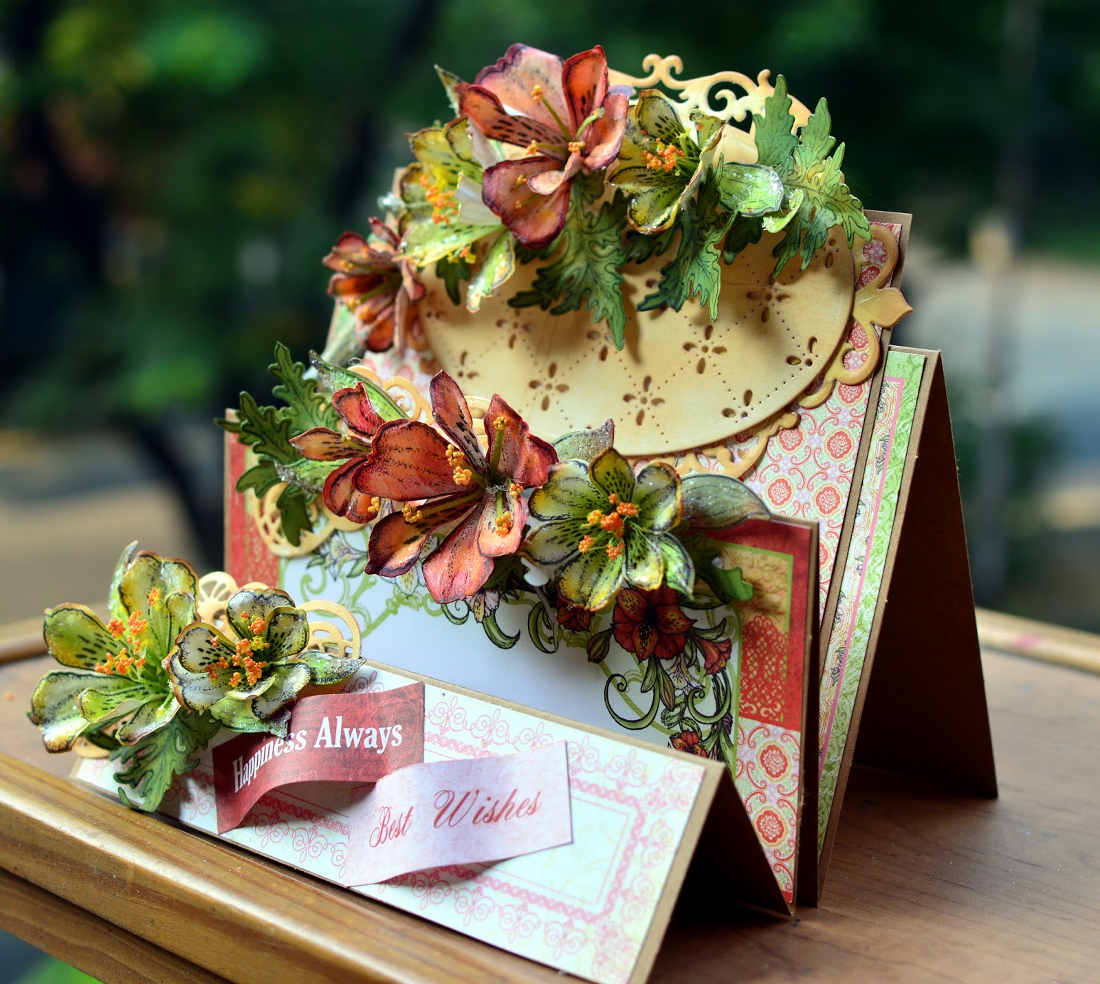 Crafters Corner : FANCY FOLD CARDS WITH HEARTFELT CREATIONS ALBUM PAGE ...