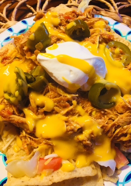 Recipe Momma: SHREDDED CHICKEN NACHOS