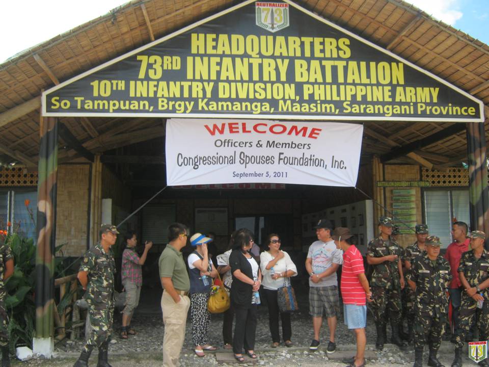 73rd Infantry Battalion, Philippine Army: Fort Sarangani recieves 4 ...