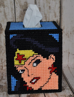 My Little Spot of Sanity: Wonder Woman Tissue Box Cover