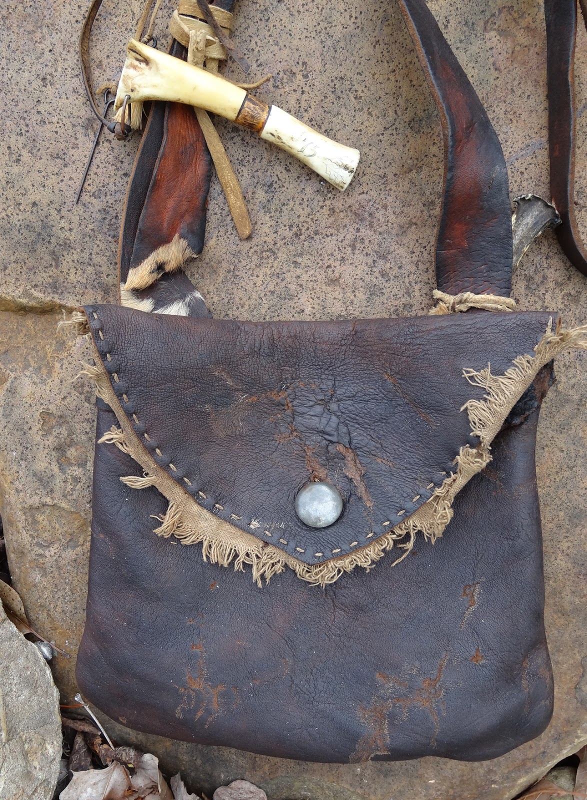 Contemporary Makers: Hunting Pouch by Charlie Brown with Accouterment