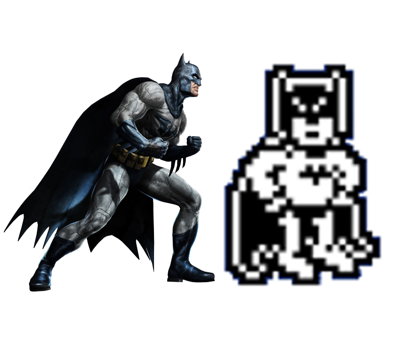 El Cau d'en CAPA: Diferencies entre un sprite de 1984 i un del 2014