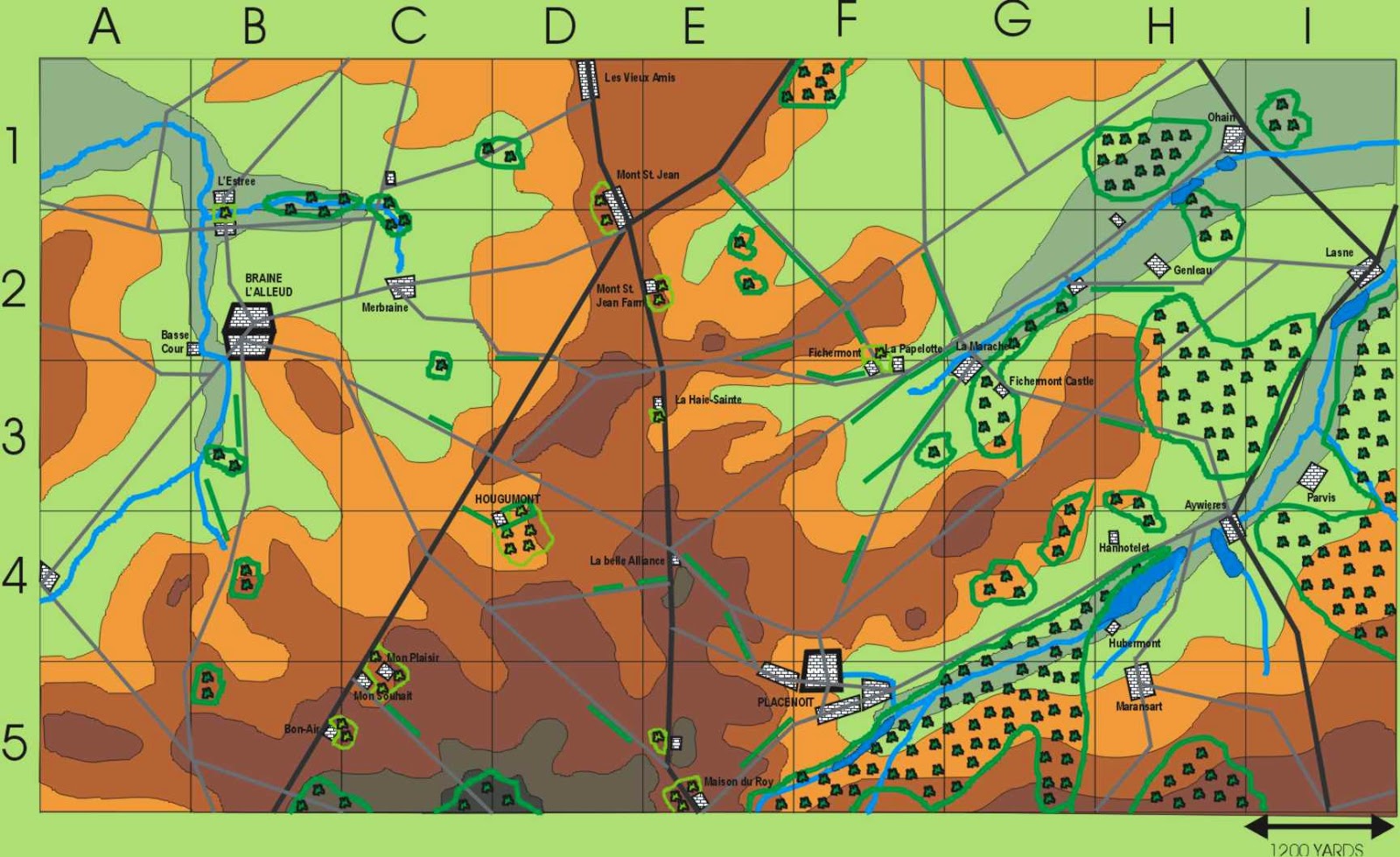 One Sided Miniature Wargaming Discourse: Plancenoit - Observations