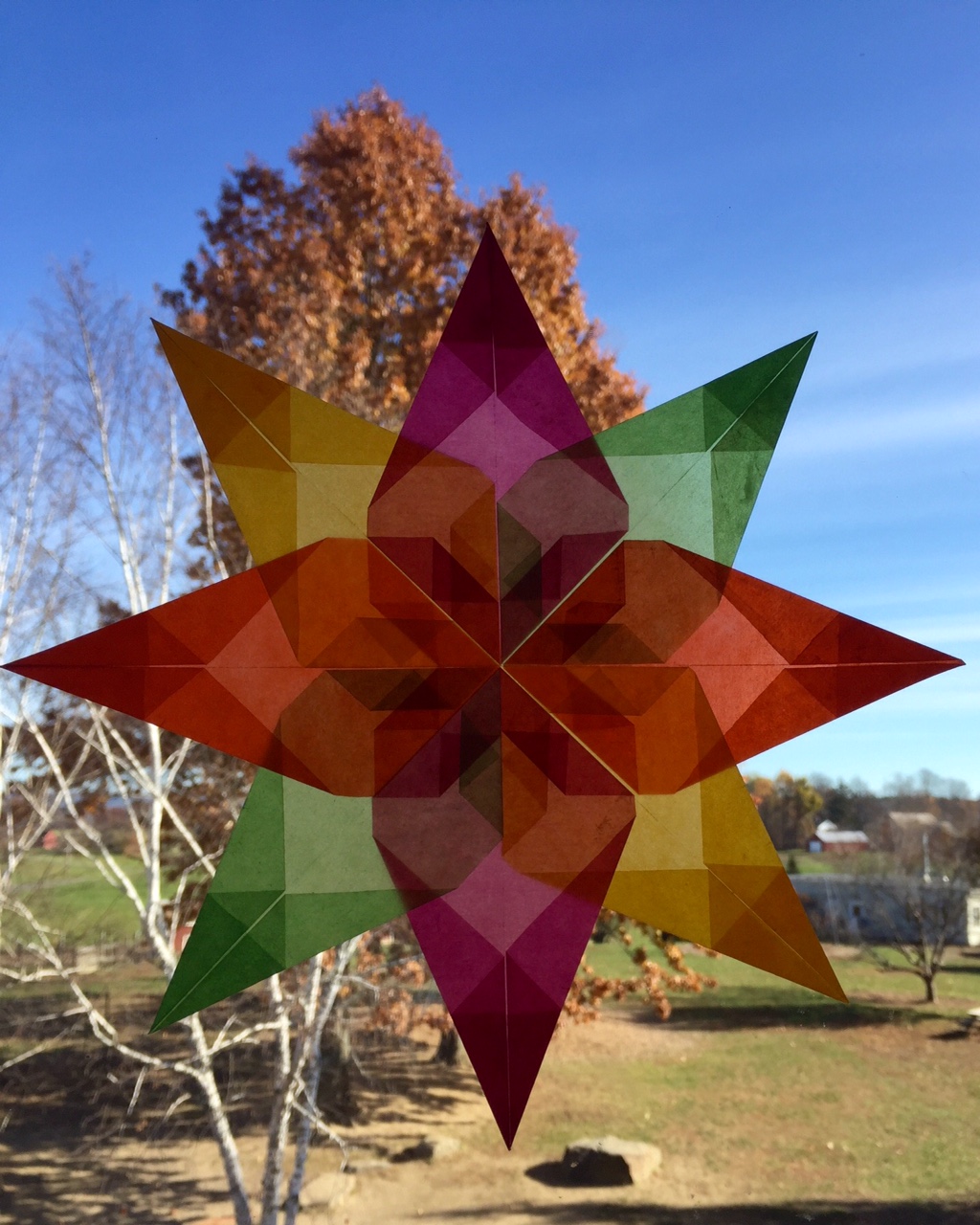Hartsbrook Community Crafting: Window stars