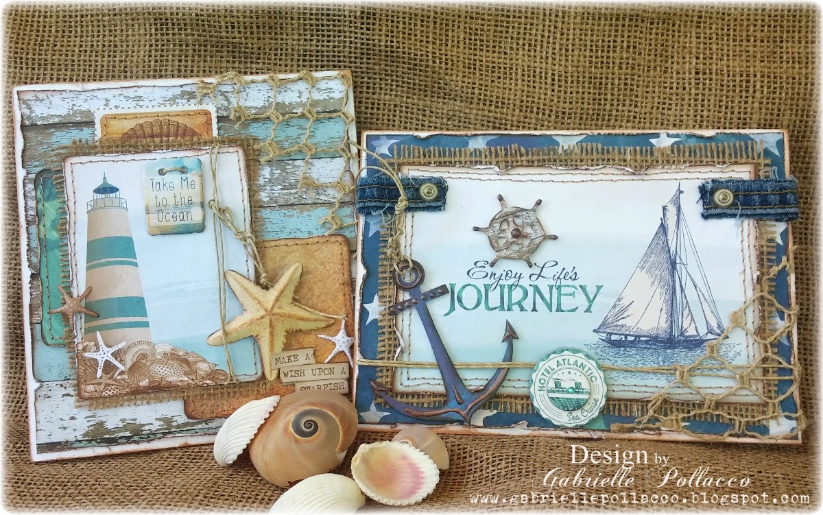 Such a Pretty Mess: Nautical Cards with NEW BoBunny 'Boardwalk ...