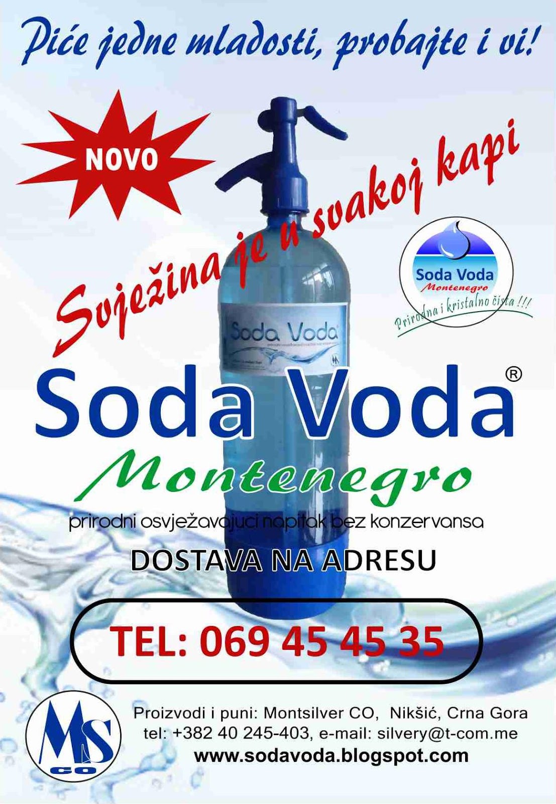 Soda Voda Montenegro