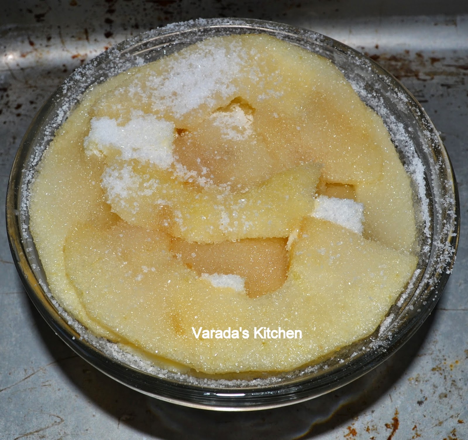 Varada's Kitchen and Garden: Apple Confit