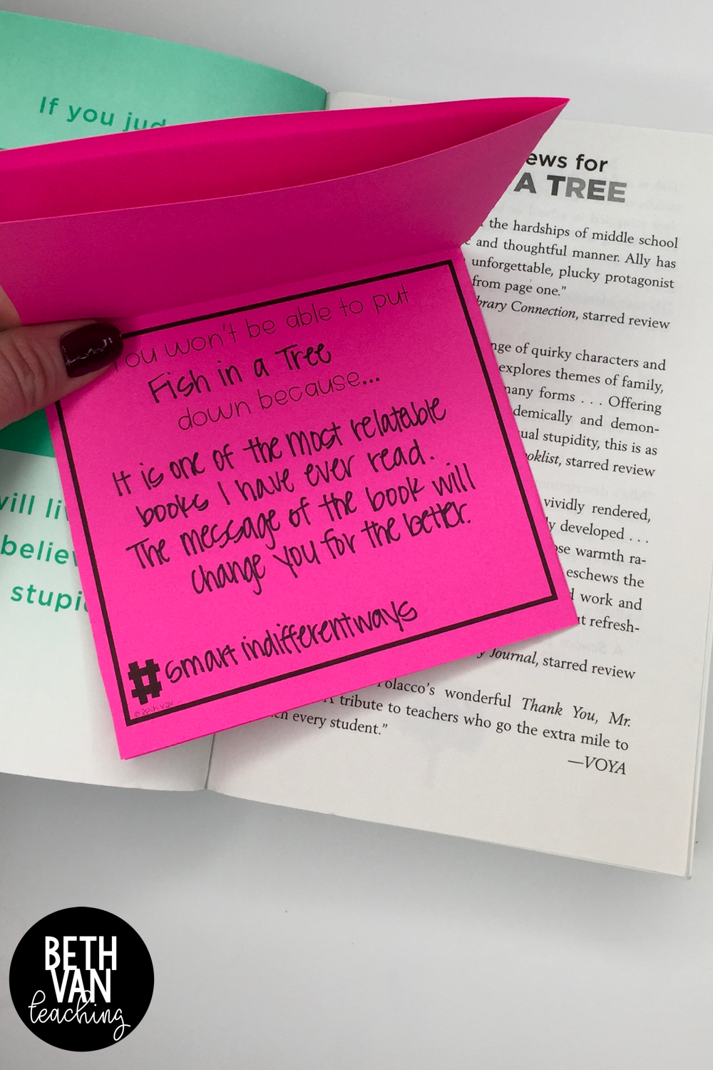 theteachyteacher: Book Love With Book Notes