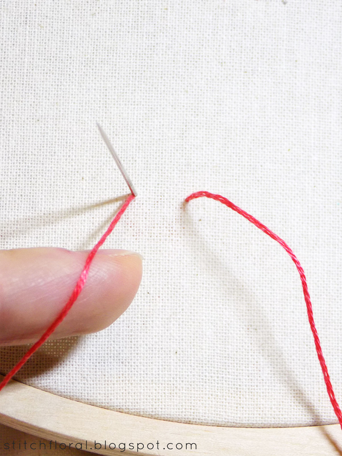 Cast-on stitch & cast-on stitch rose tutorial - Stitch Floral