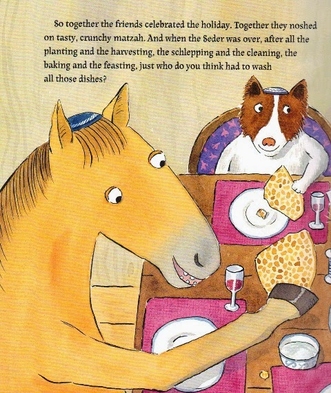 Bibliophile By the Sea: The Little Red Hen and the Passover Matzah ...