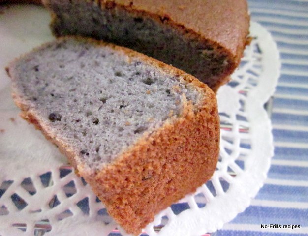 Blueberry Chiffon Cake