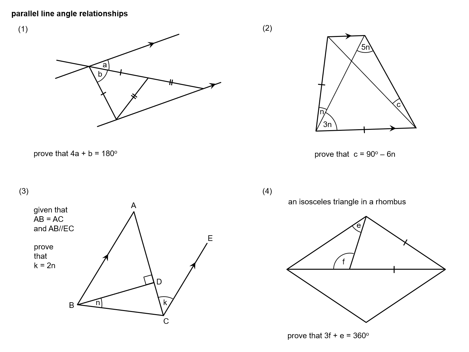 MEDIAN Don Steward mathematics teaching: parallel line angle ...