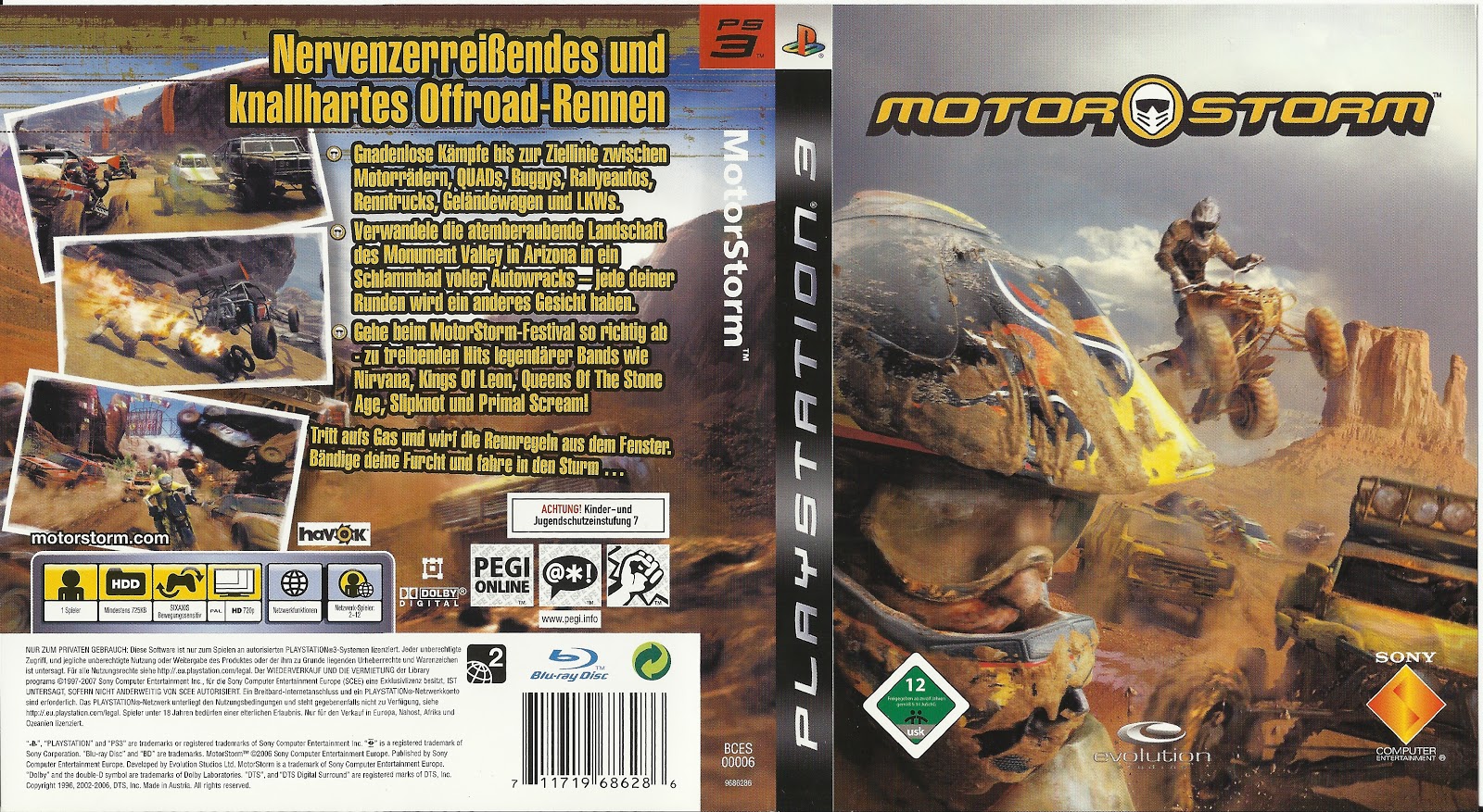 Produkttest – Motorstorm PS3 | Frankies Testwelt