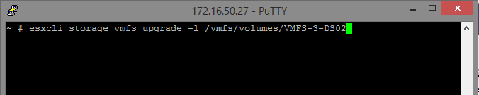 Upgrade VMFS3 Datastore to VMFS5 Datastore | TechCrumble