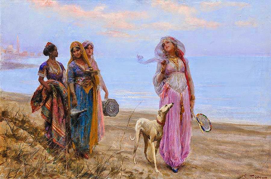 Fabio Fabbi (1861-1906) | Orientalist painter | Tutt'Art@ | Pittura ...