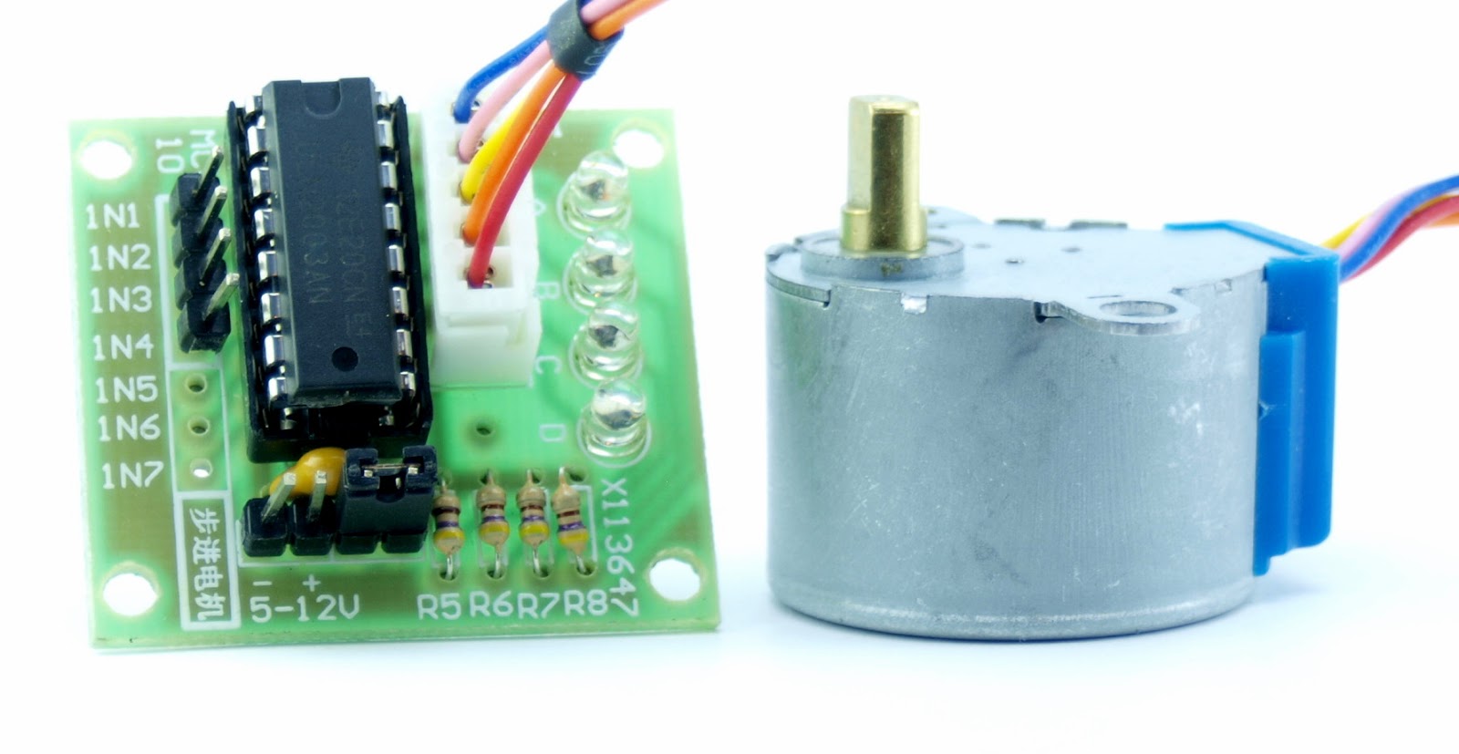 Jangeox' blog: Stepper motor 28BYJ-48