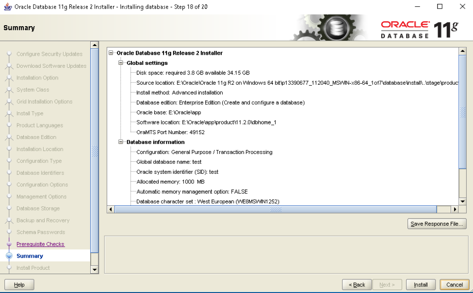 How To Install And Configure Oracle 11g R2 Database On Windows 64 Bit