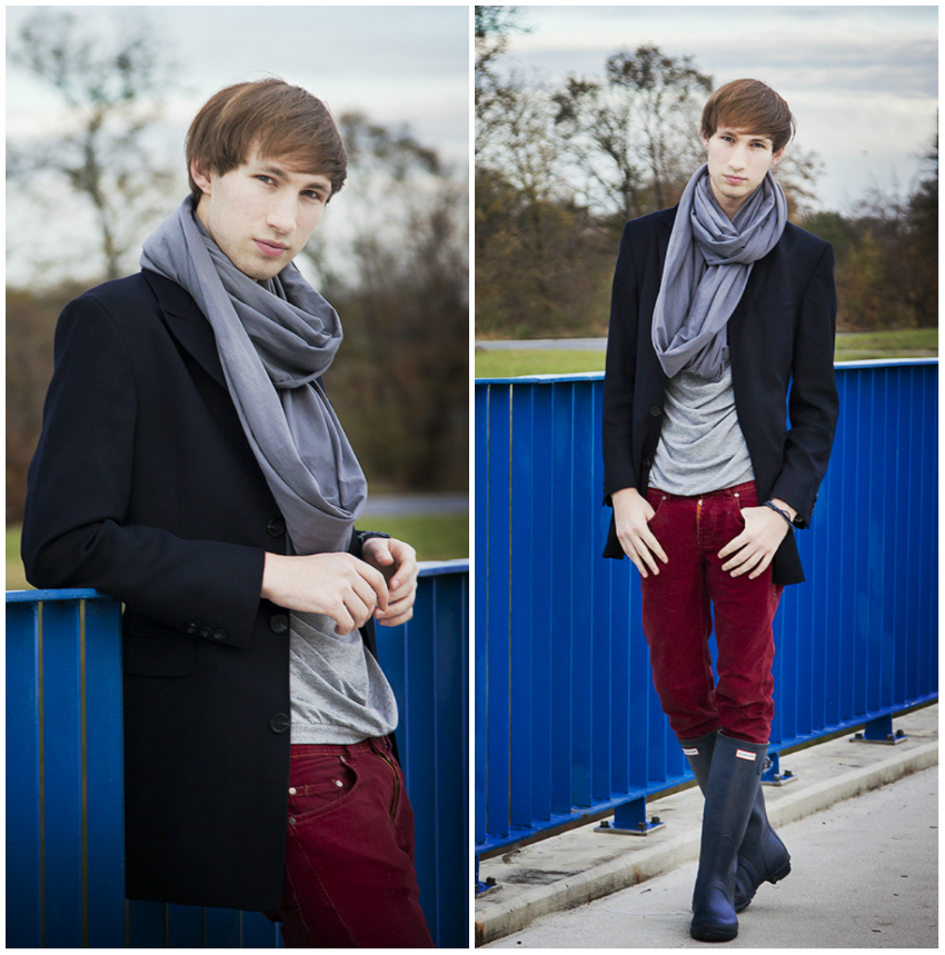 Boy in Hunter's ! - Igor Rądlewski - fashion blog, męski blog modowy.