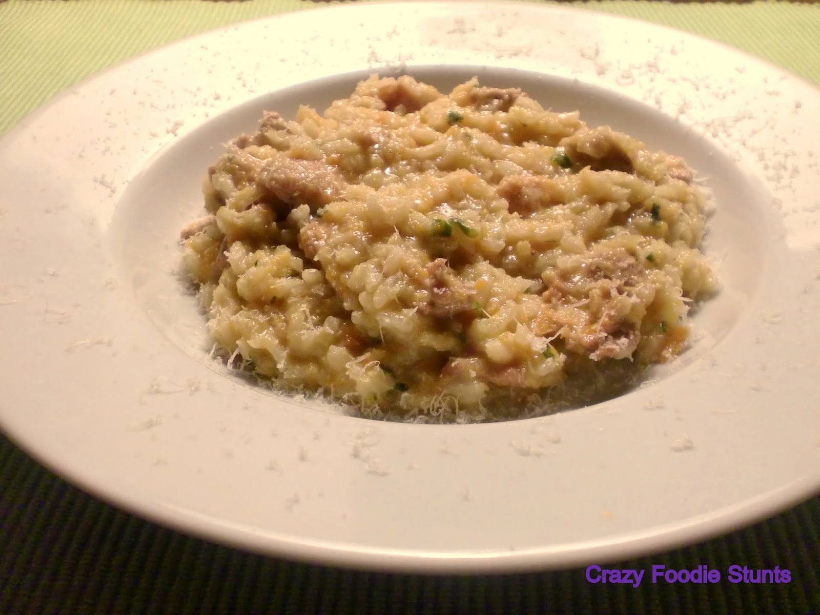 Crazy Foodie Stunts: Riso alla Pitocca: Traditional Rice and Chicken