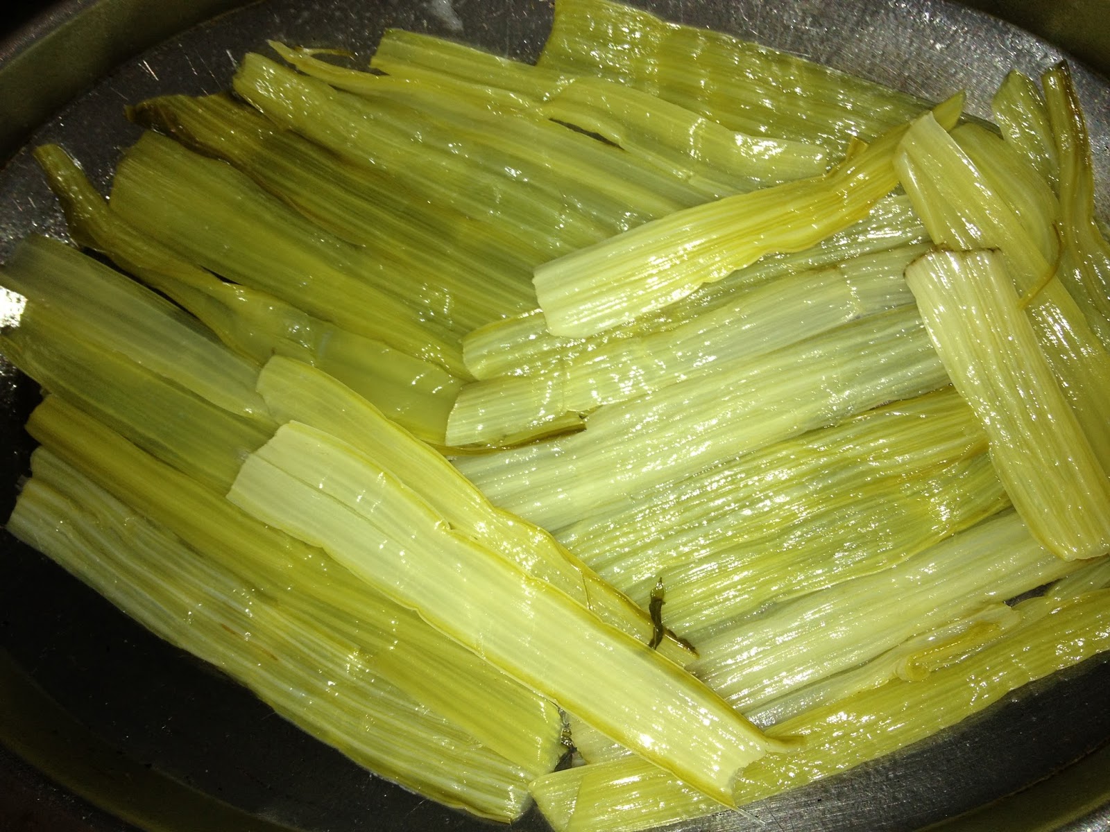 RecetasQuick: Pencas de acelga con salsa blanca o Bechamel