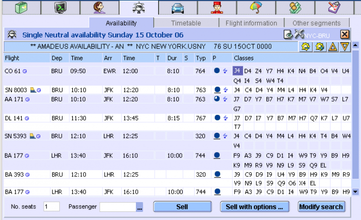AMADEUS: CODIFICACIÓN Y DECODIFICACIÓN