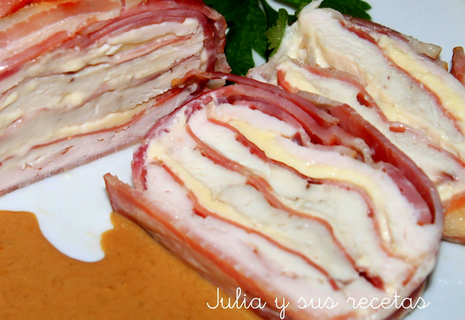 JULIA Y SUS RECETAS: Pastel de pollo y bacon