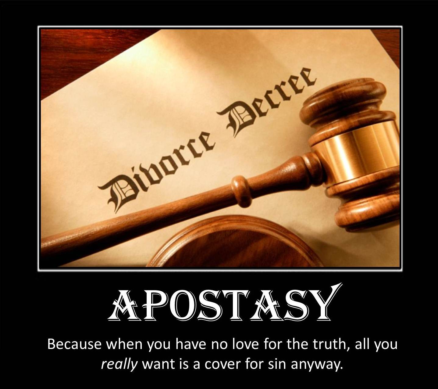 The Latter Days: Arrows of Reproof and Apostasy