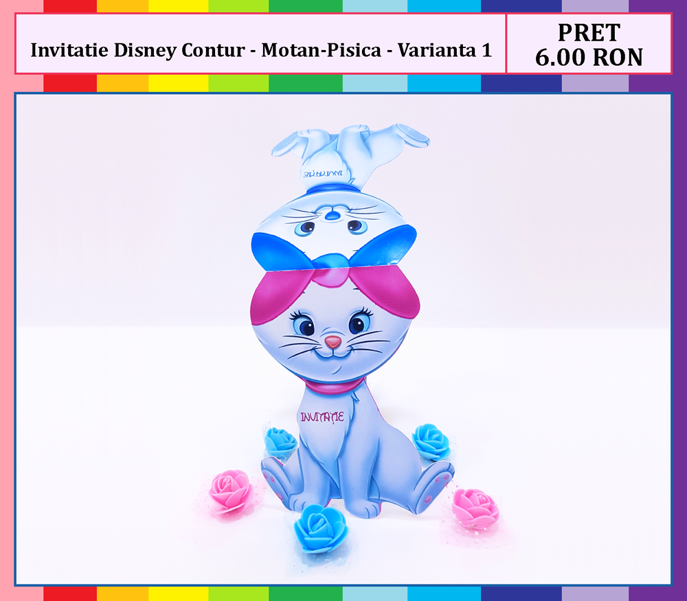 BebeStudio11.com - Invitatii Nunta‎ si Botez: Invitatii Gemeni - Motan ...