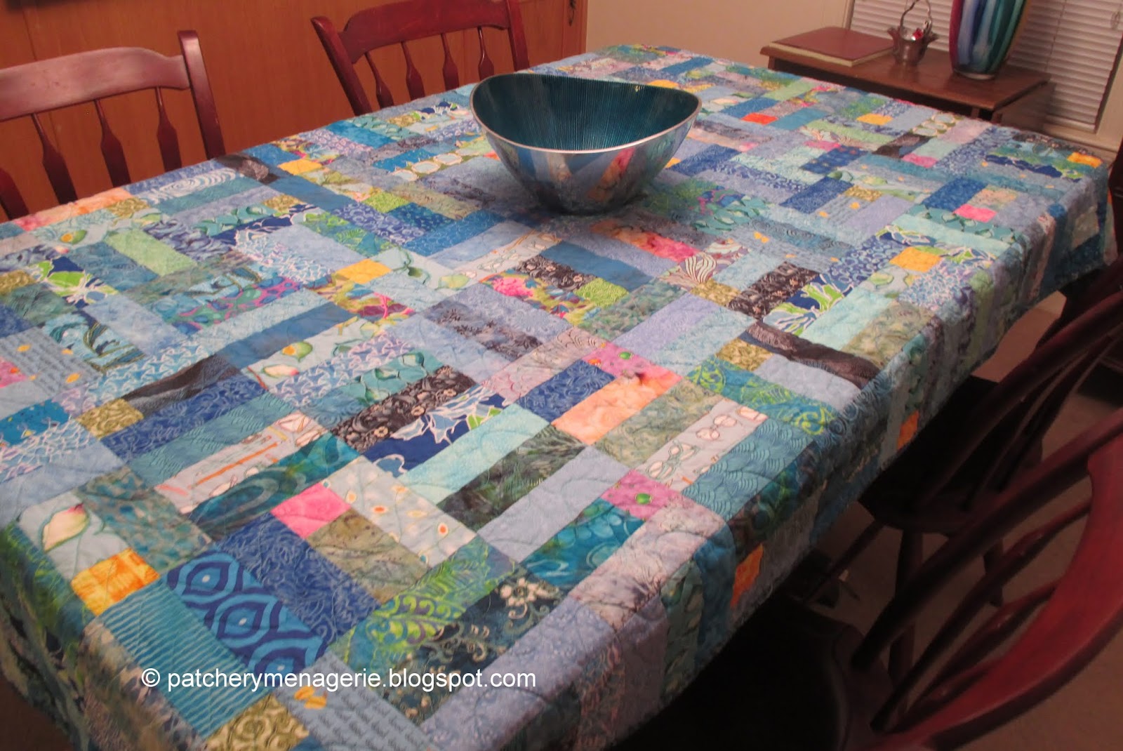 The Patchery Menagerie: Table Quilts