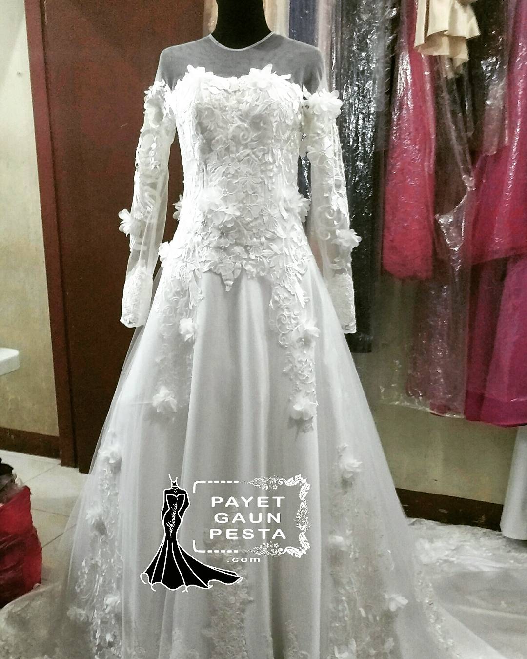 Gaun Pengantin Brokat - Model Gaun Pengantin