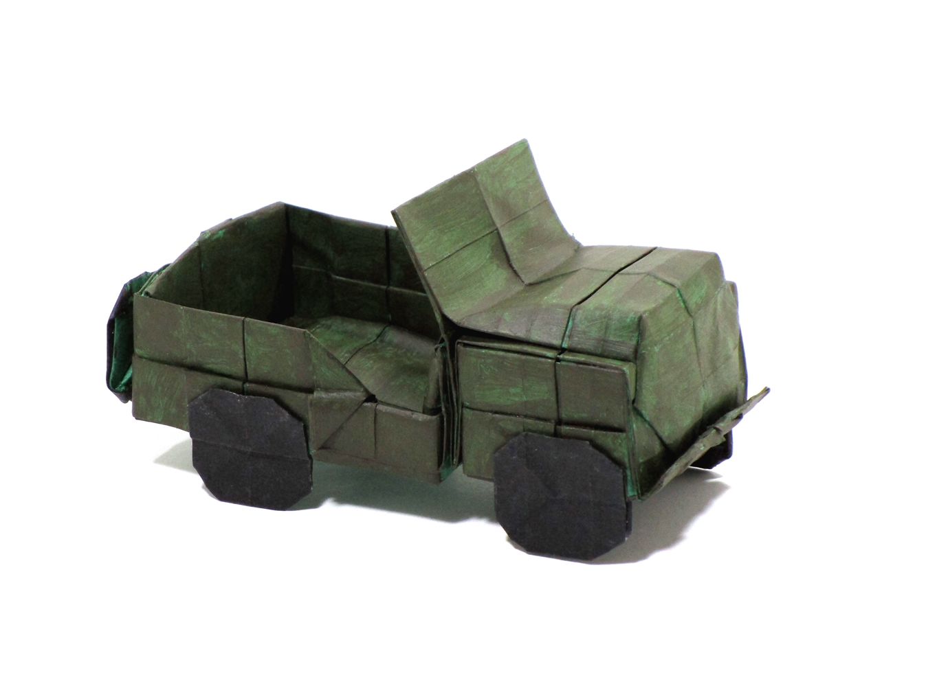 Mariano-Mi mundo el Origami: Jeep Willys M38A1