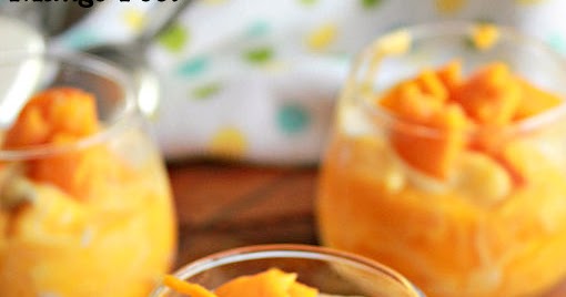 Aromatic Cooking: Mango Fool, Mango With Whipped Cream