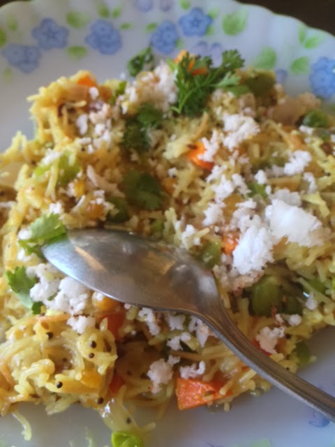 Vegetable Sevai | Smitha Shrisha's Carpe Diem Spicy Eats