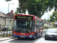 London buses one bus at a time: the return: The Number 232 Route
