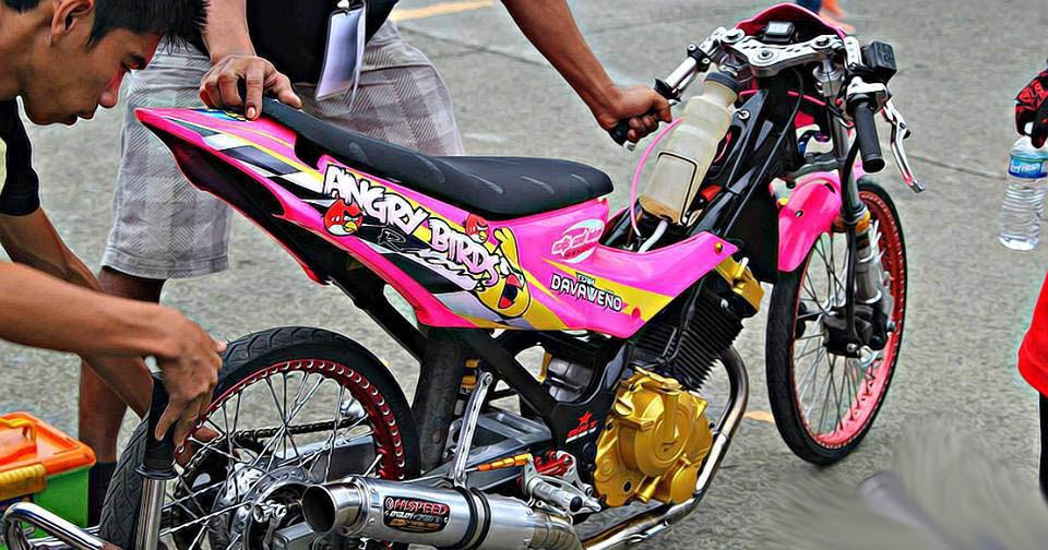 Foto Motor Satria FU Drag