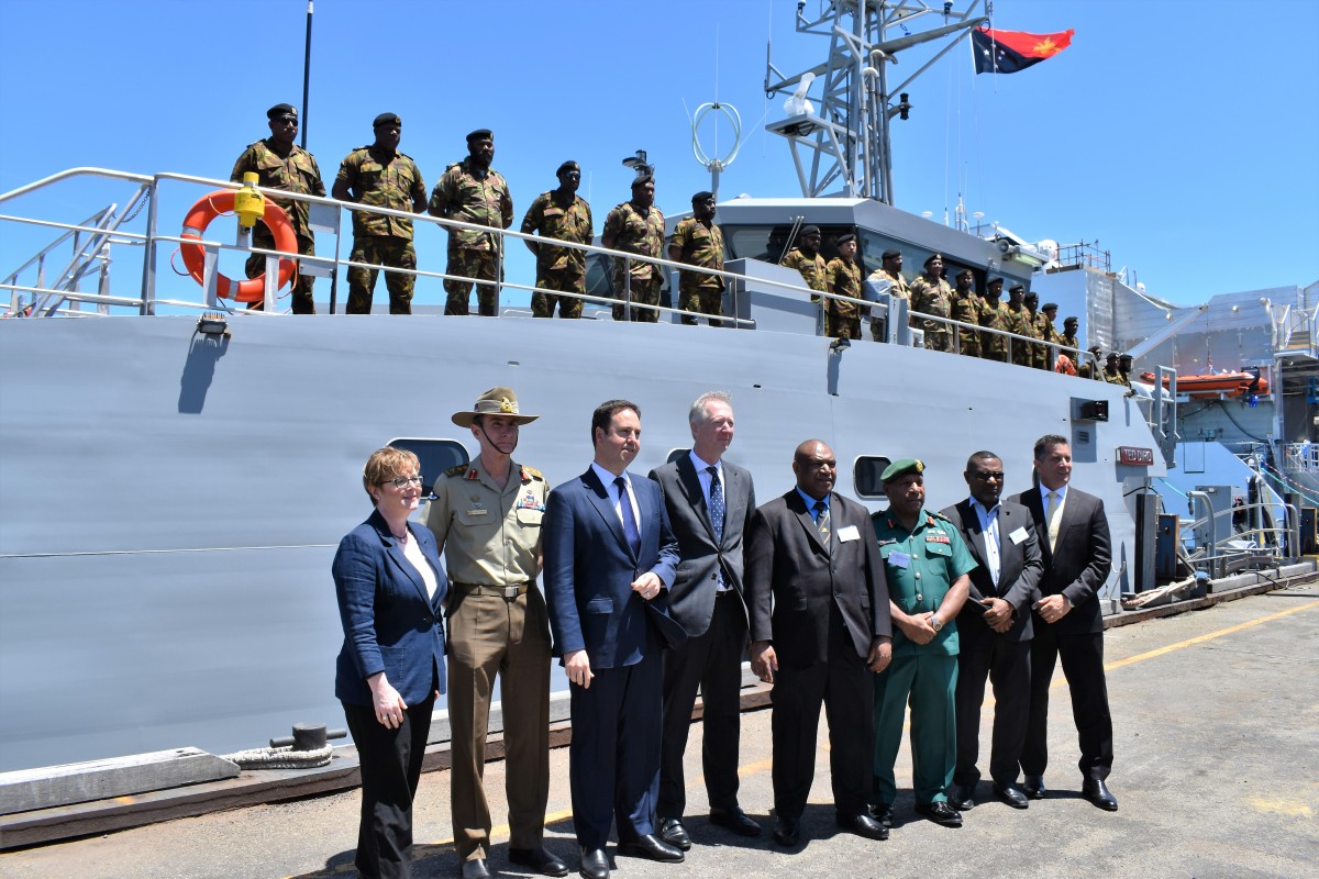 DEFENSE STUDIES: First Guardian Class Patrol Boat Gifted to PNG