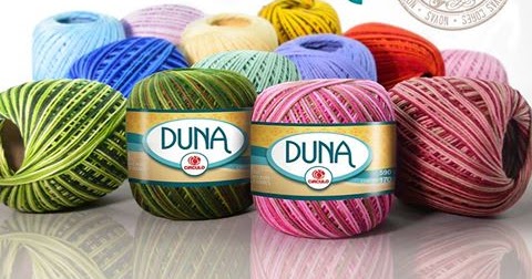 Thelma Salles ღ Artesanatos: 13 novas cores Duna Círculo