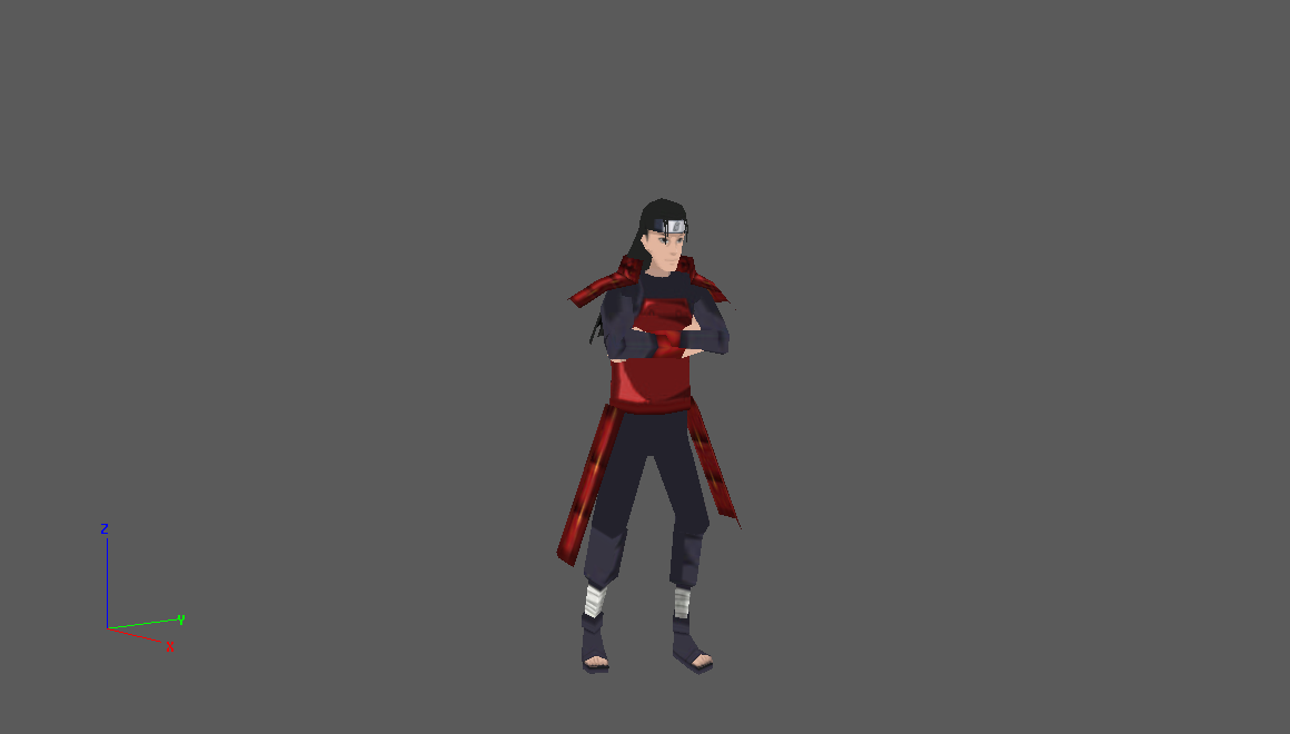 Golden Egg's WIP: Hashirama Senju Wc3 Model