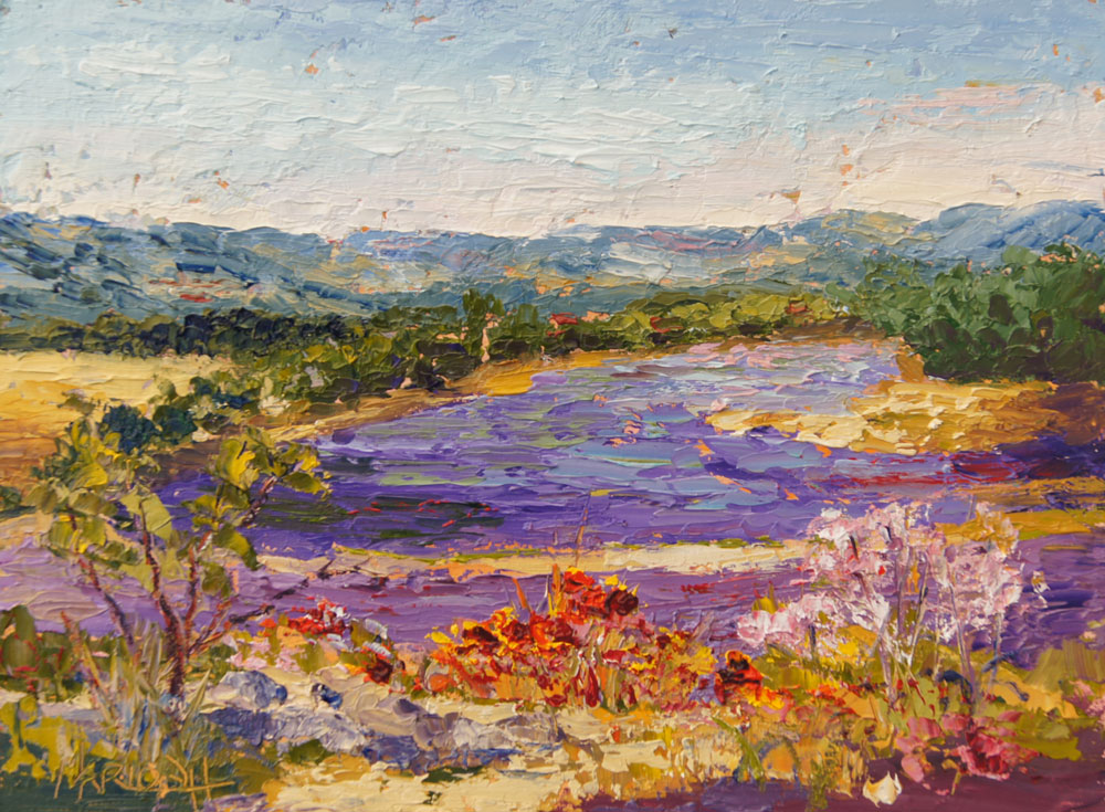 Palette Knife Painters, International: Provence Impressionist Landscape ...