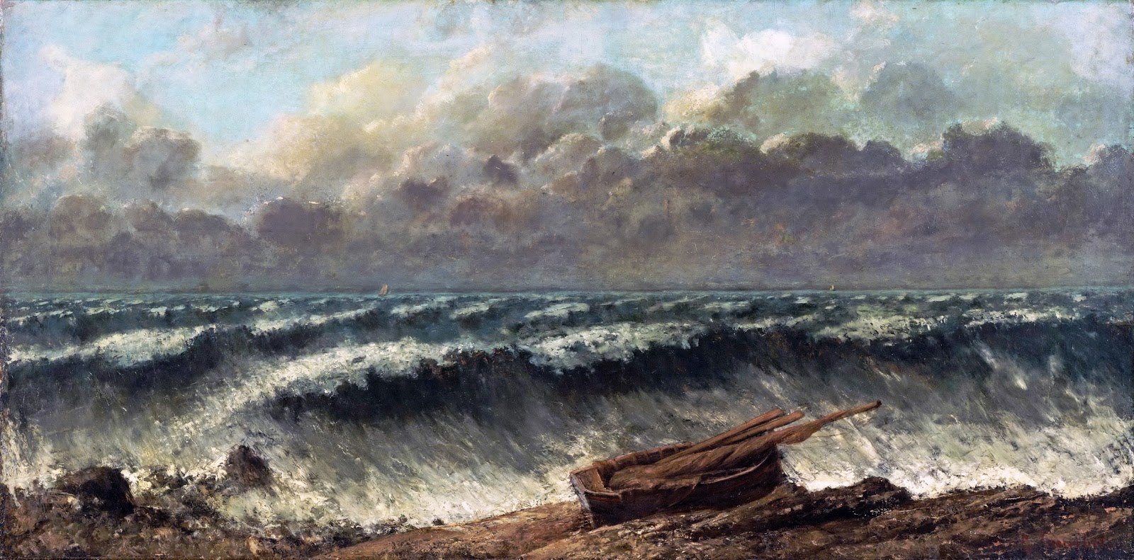 Peinture Française du 19ème Siècle: Gustave Courbet (1869)