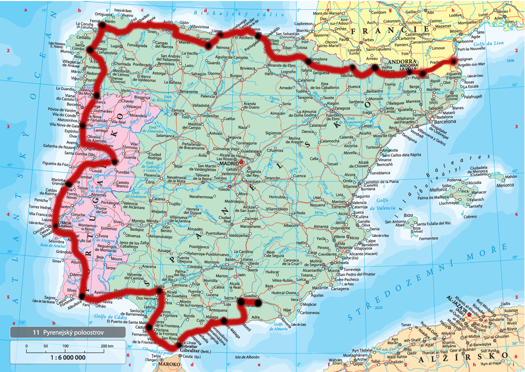 Roadtripy #1 - Španělsko-Portugalsko-Španělsko